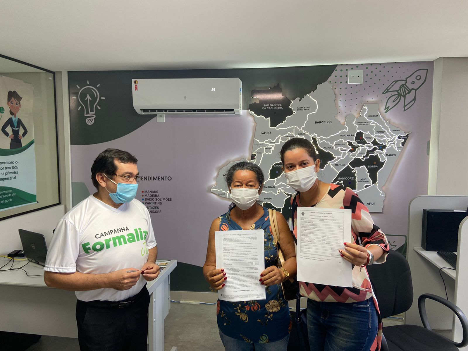 Jucea inicia atendimento presencial da Campanha Formalize Já - JUCEA